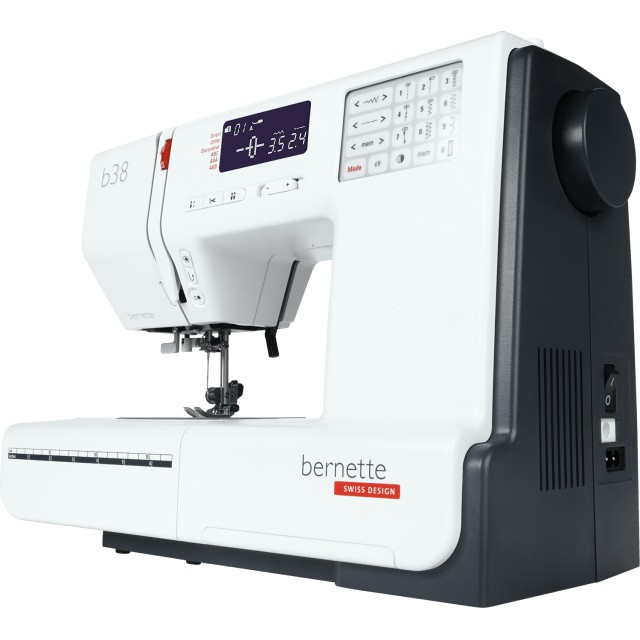 bernette จักรเย็บผ้าคอมพิวเตอร์แบรนด์สวิส รุ่น b38 394 ลาย ตีนผี 8 ตัว ...
