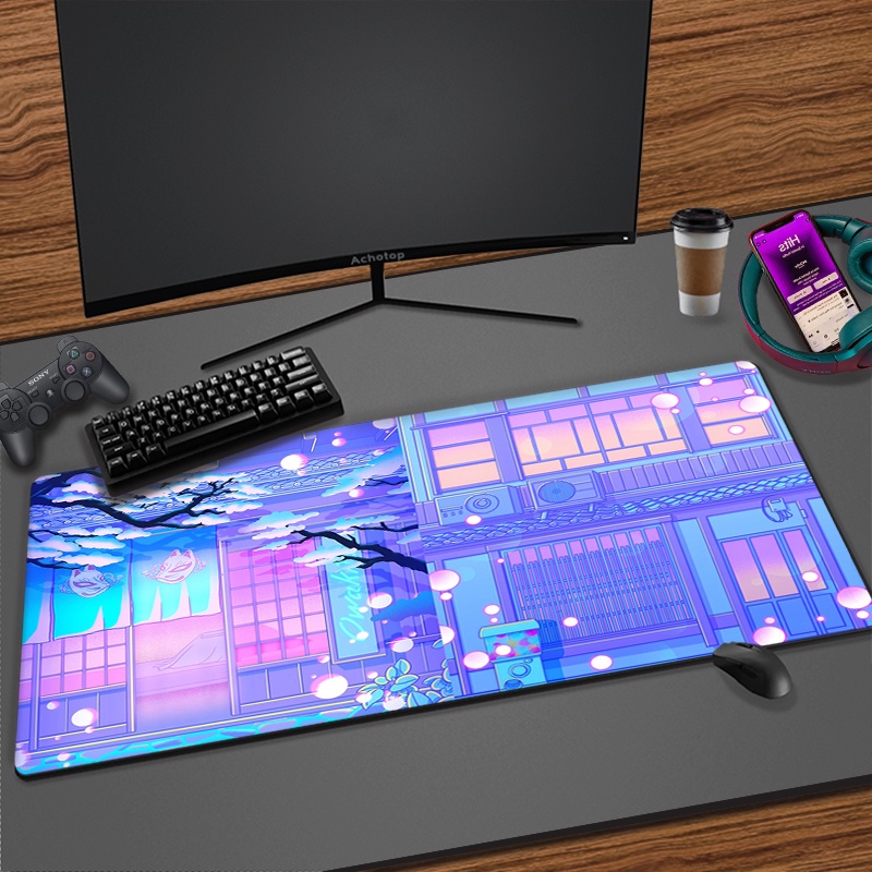 20Purple Moon Landscape Large Kawaii Mouse Pad XXL PC Gamer Computer ...