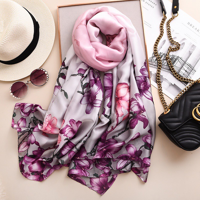 Cotton hemp national style scarf tourism sunscreen shawl silk scarf ...