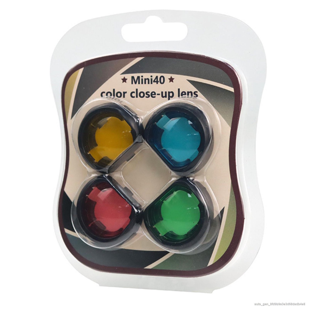 Mini 40 Camera Colorful Camcorder Cute Close-up Colored Lens Filter Set ...