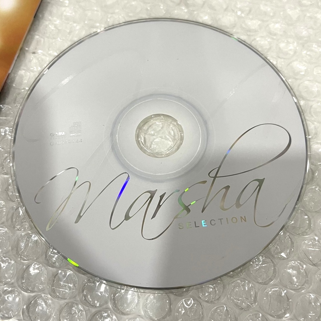 พร้อมส่ง) CD ซีดีเพลง: มาช่า วัฒนพานิช — อัลบั้ม Marsha SELECTION ...