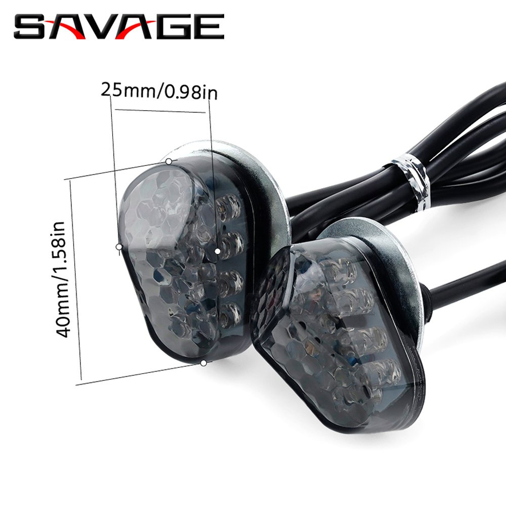 Motorcycle LED Turn Signal Light For YAMAHA YZFR7 YZF R7 YZF-R7 2021 ...