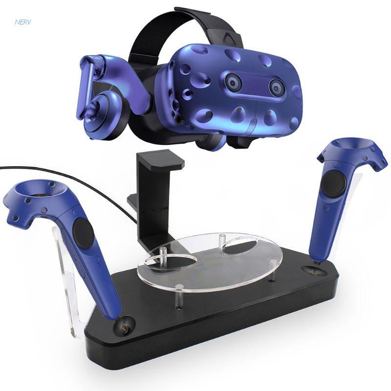 NERV wireless helmet handle dual charging stand dock holder charger for ...