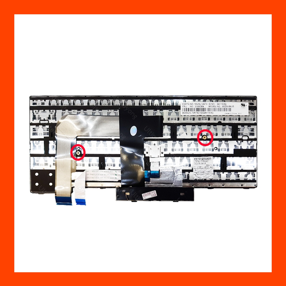 Keyboard Lenovo คีย์บอร์ด Thinkpad T470,T480,A475,A485,Backlight ...