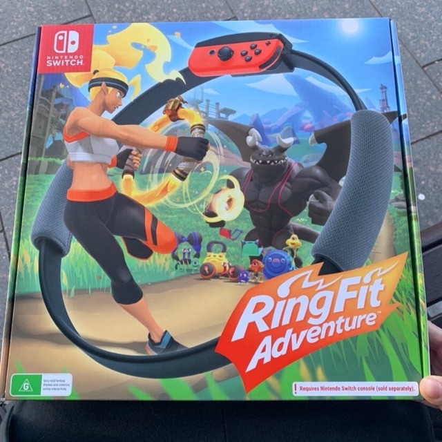 Ringfit เกมออกกำลังกายสุดฮิต ที่กำลังมาแรงในตอนนี้ 4450 บาท - namphu - ThaiPick