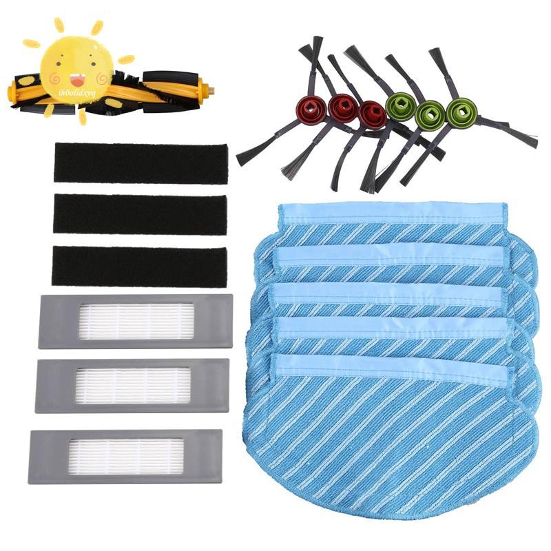 [H^E]60Pcs Disposable Mop Cloth Rags for Ecovacs Deebot Ozmo 950 920 ...