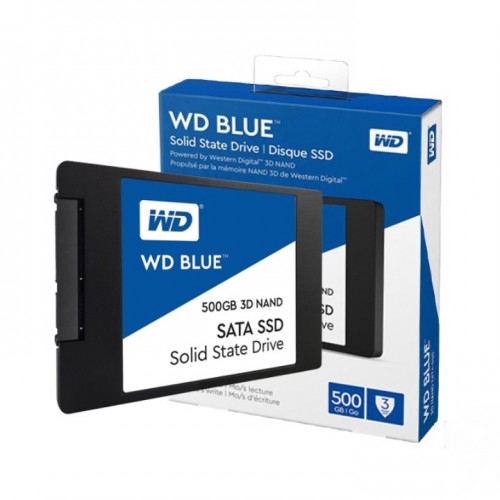 Western Digital WD Blue 3D NAND Internal SSD 2.5 Inch SATA 500GB - 542 ...