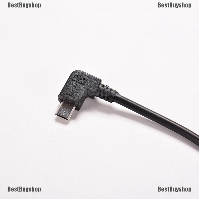 อะแดปเตอร์ Micro USB 5 Pin Male to USB 2.0 A Male Cable Converter 90 ...