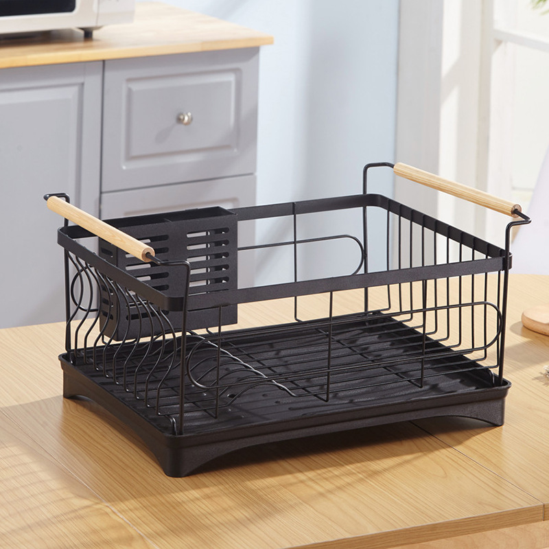 【ready stock】Stainless Steel Sink Drain And Paint Kitchen Shelving Rack ...