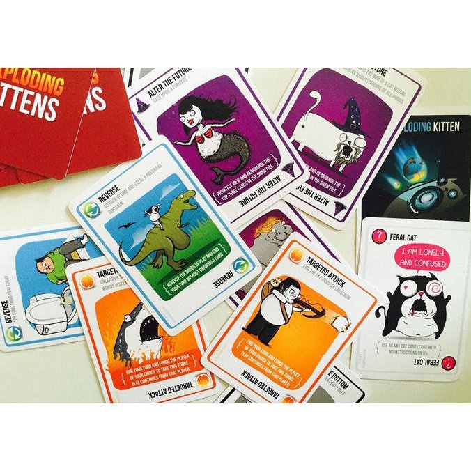Imploding Kittens Expansion (Original) Board Game MGkc | Shopee Thailand