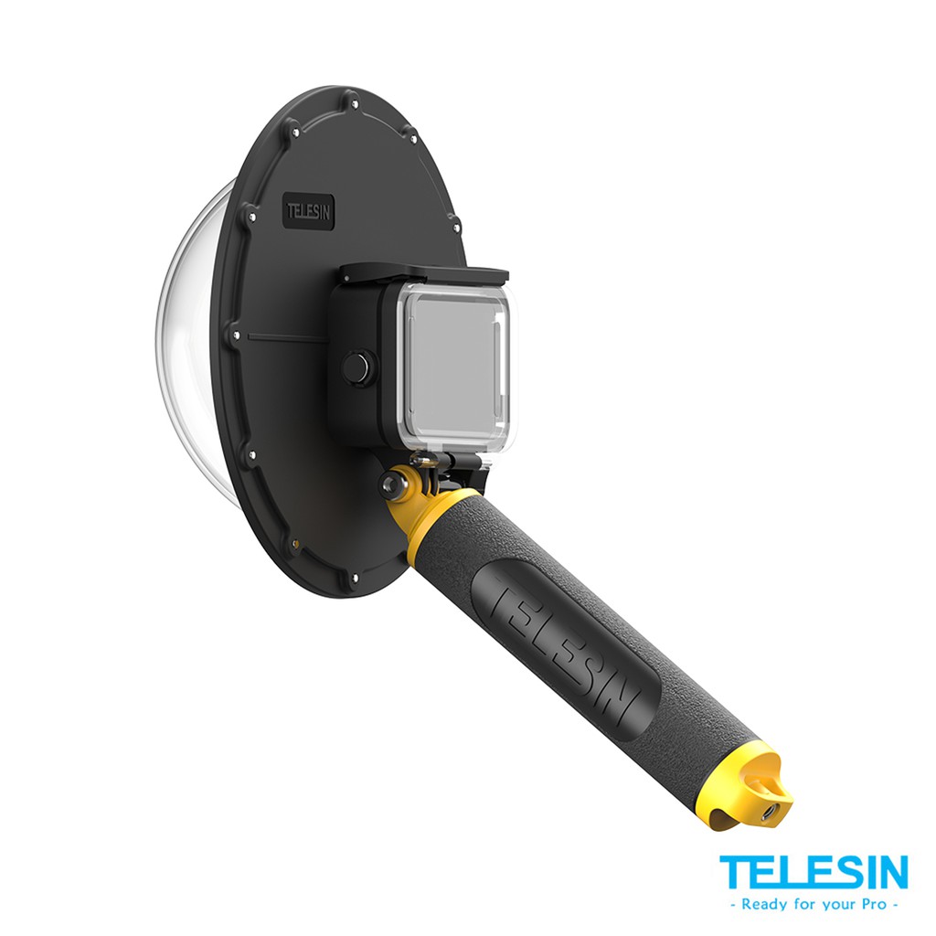 โดมถ่ายครึ่งบกครึ่งน้ำ???? TELESIN® DOME PORT + SHUTTER TRIGGER (HERO 9 ...
