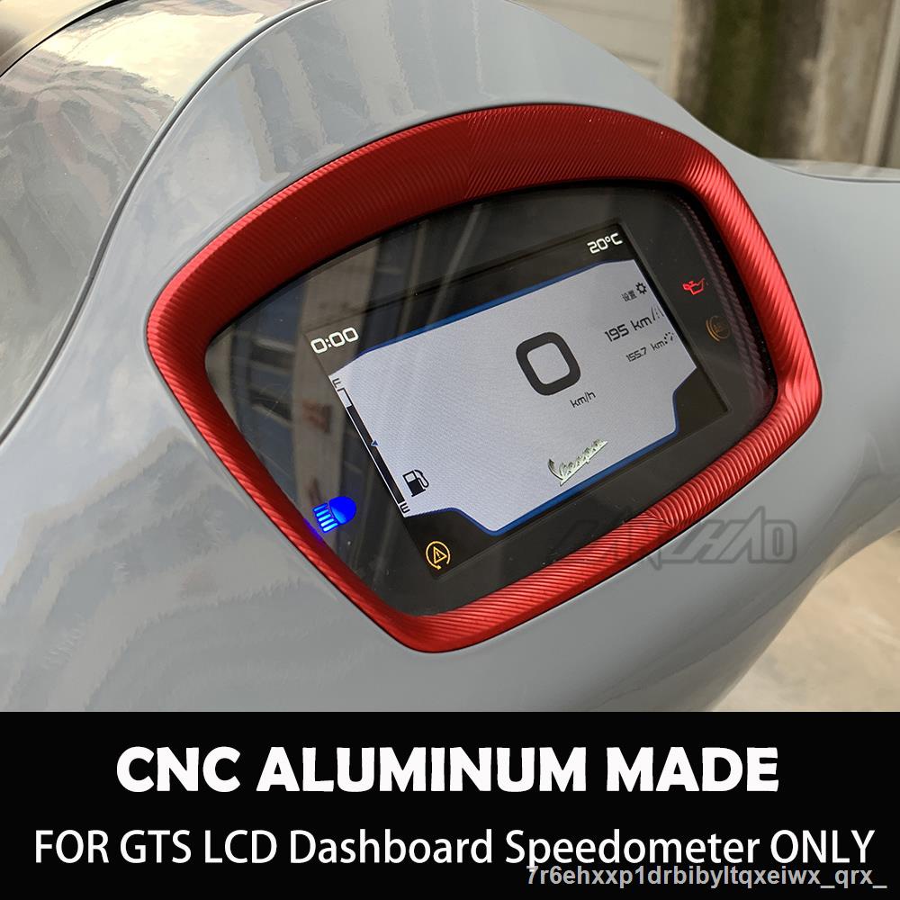 GTS Motorcycle LCD Speedometer Cover Digital Dashboard Rim CNC Aluminum ...