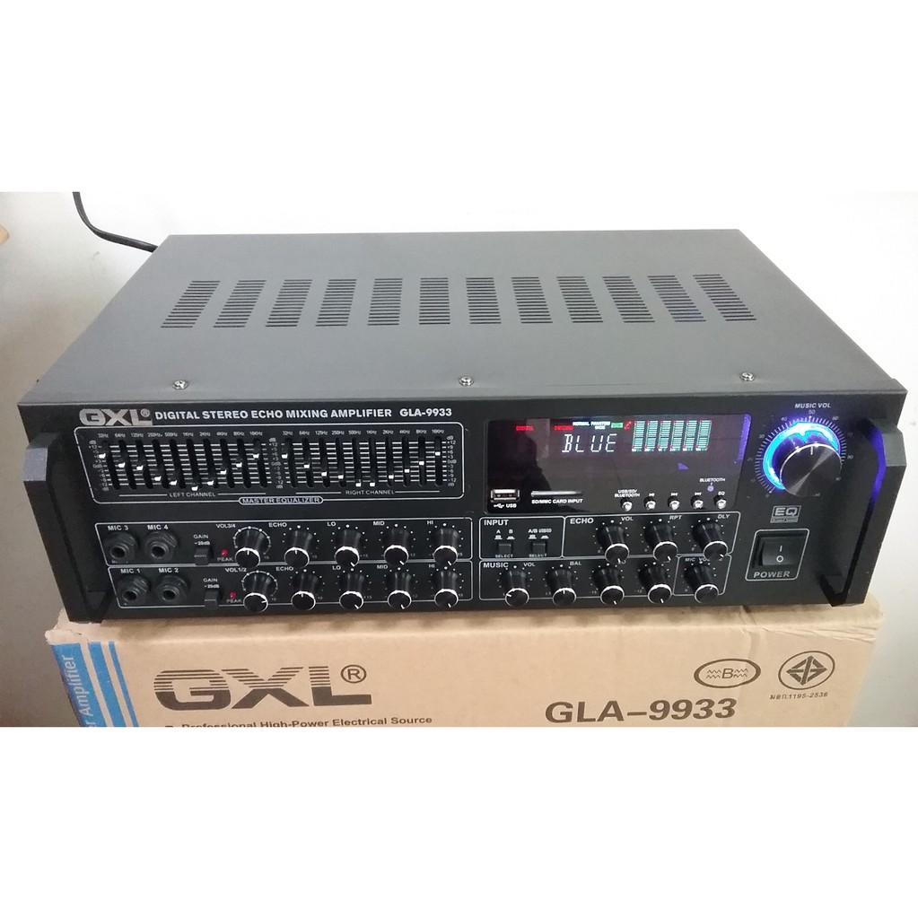 แอมป์ขยายเสียง GXL รุ่น GLA-9933 - ktsound888 - ThaiPick