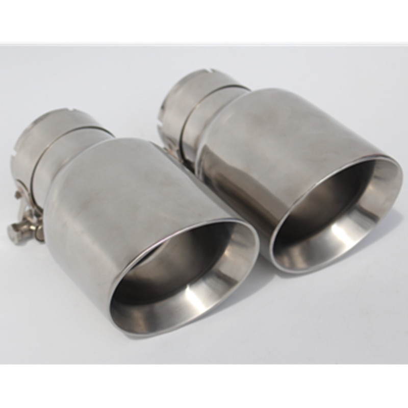 1PCS Inlet (63mm) Outlet (89mm) stainless steel universal Exhaust ...
