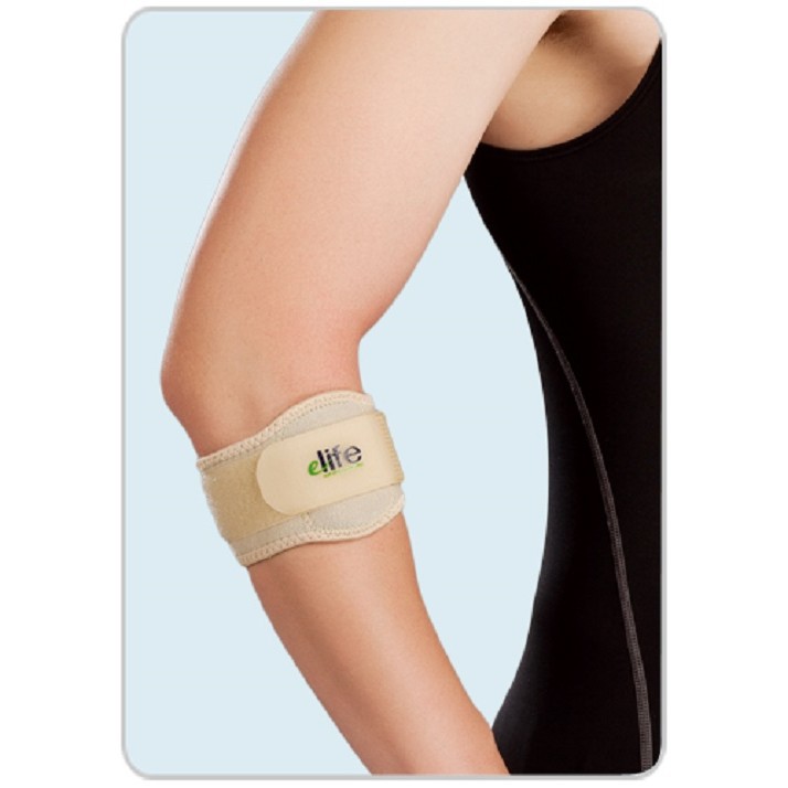 ELIFE PADDED TENNIS ELBOW SUPPORT พยุงข้อศอกและแขน | Shopee Thailand