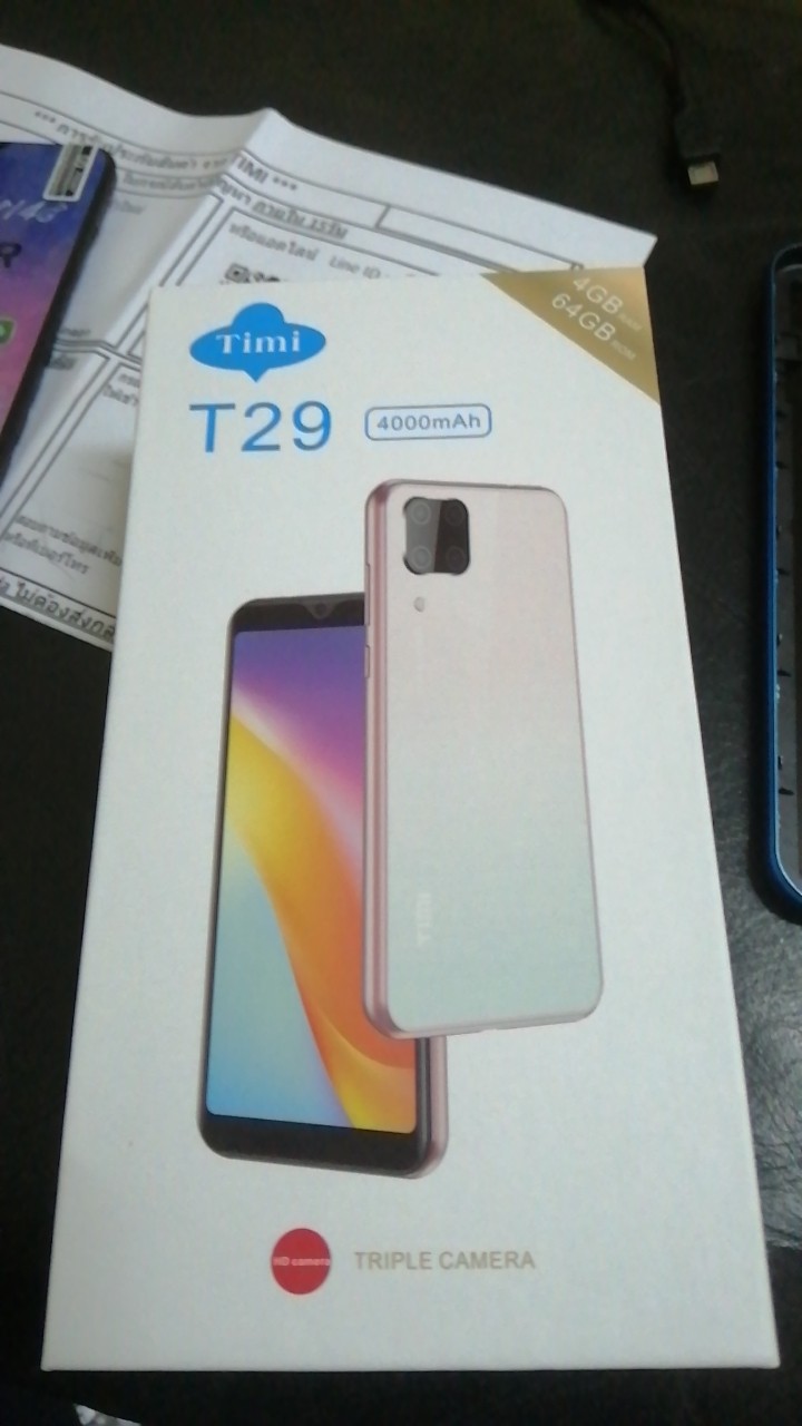 จอใหญ่ IPS แท้ๆ Timi T29 จอ 6.0" กล้อง 13ล้าน ความจุ 32GB ดูหนัง ฟังเพลง โซเชียลไม่มีสดุด ...