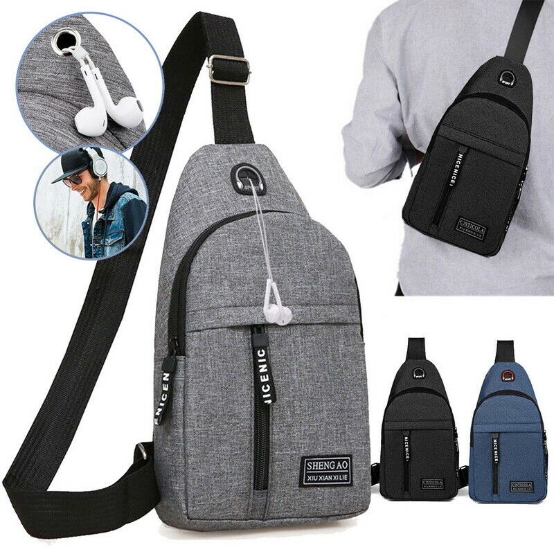 RYT Small Chest Bag Pack Outdoor Travel Sport Shoulder Sling Backpack ...