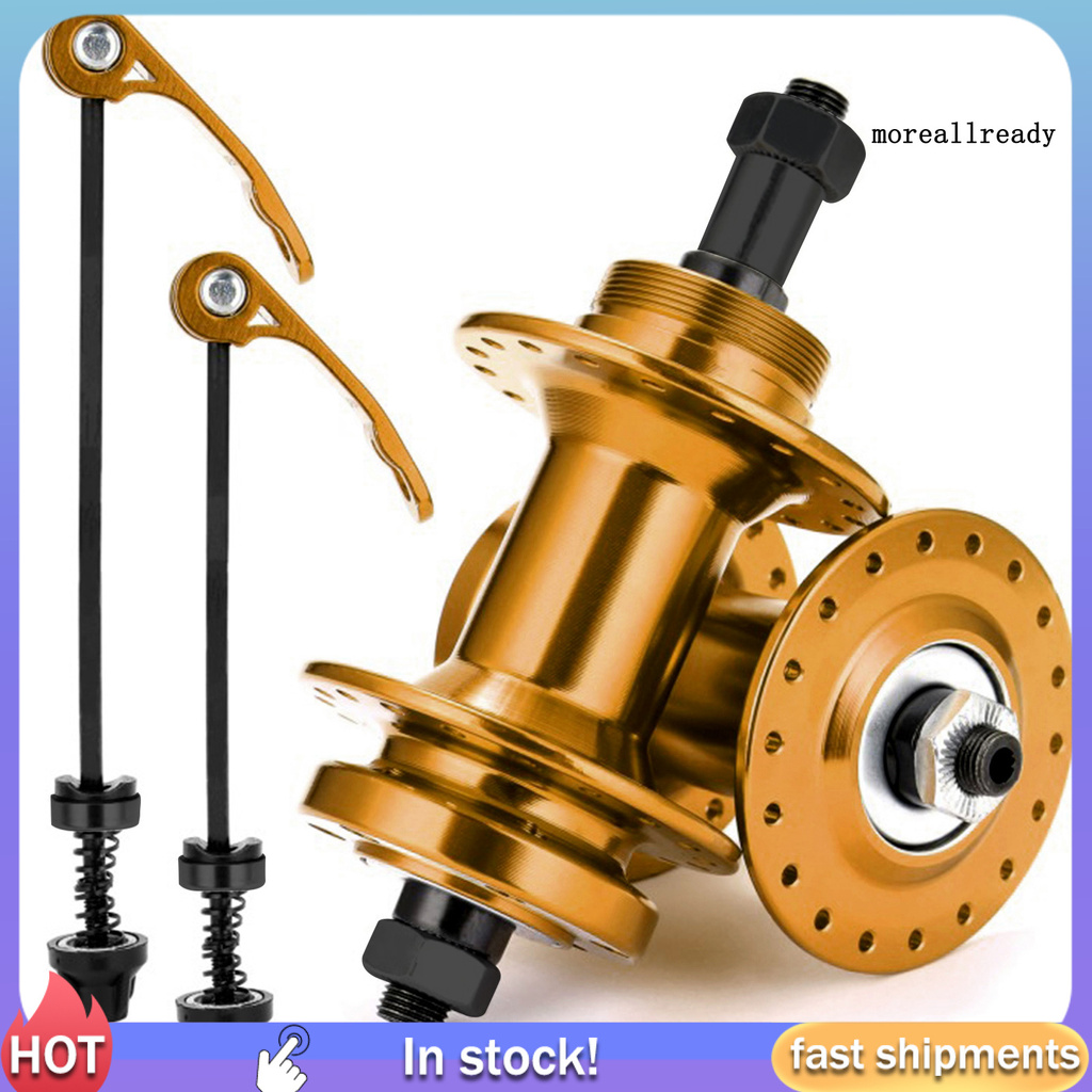 MTB Bike Aluminum Alloy Fat Front Rear Hubs 36H Disc Quick Release ...