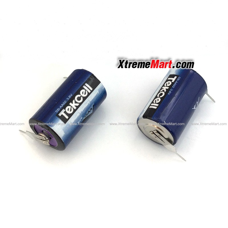 แบตเตอรี่ Tekcell SB-AA02 1/2AA 14250 (มีขา) 3.6V Lithium cylindrical ...