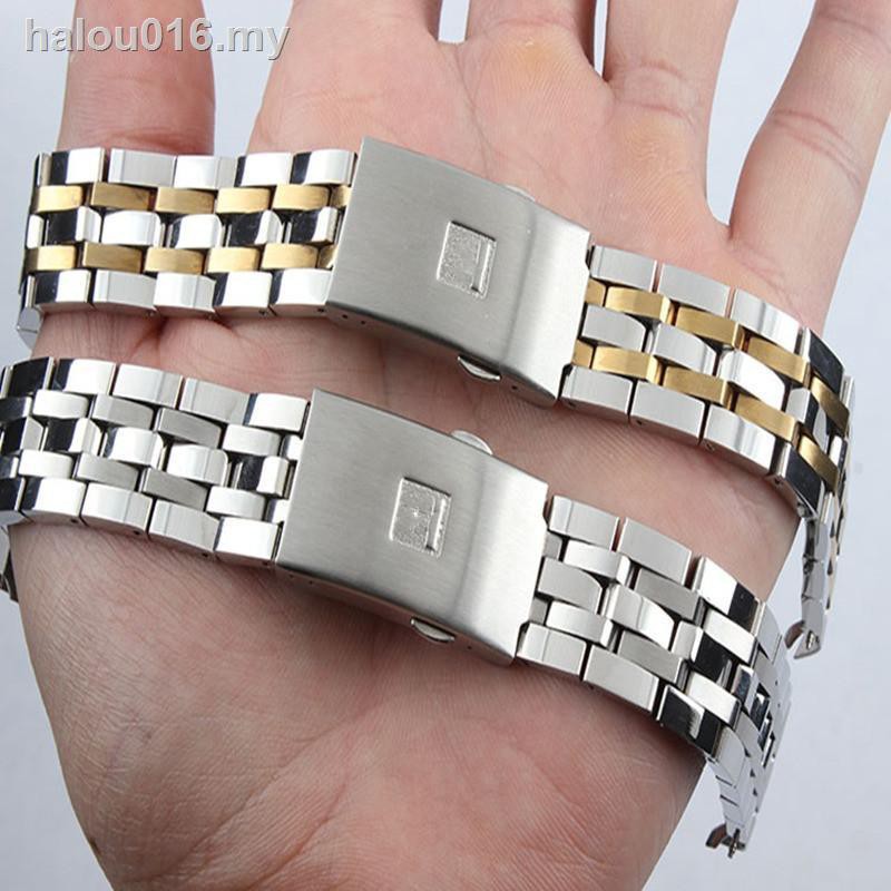 พร้อมส่งสายนาฬิกาข้อมือ สายโซ่เหล็ก สําหรับ Tissot 1853 t461 prc200 t41 ...