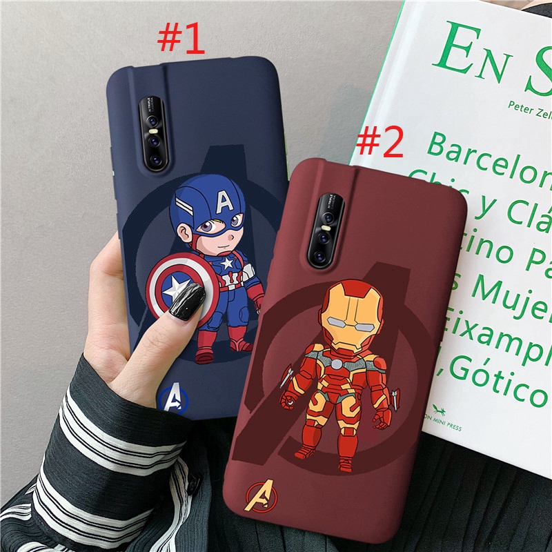 เคสโทรศัพท์ Tpu พิมพ์ลายการ์ตูน ซูเปอร์ฮีโร่ สำหรับ Vivo Y91 Y91c Y93