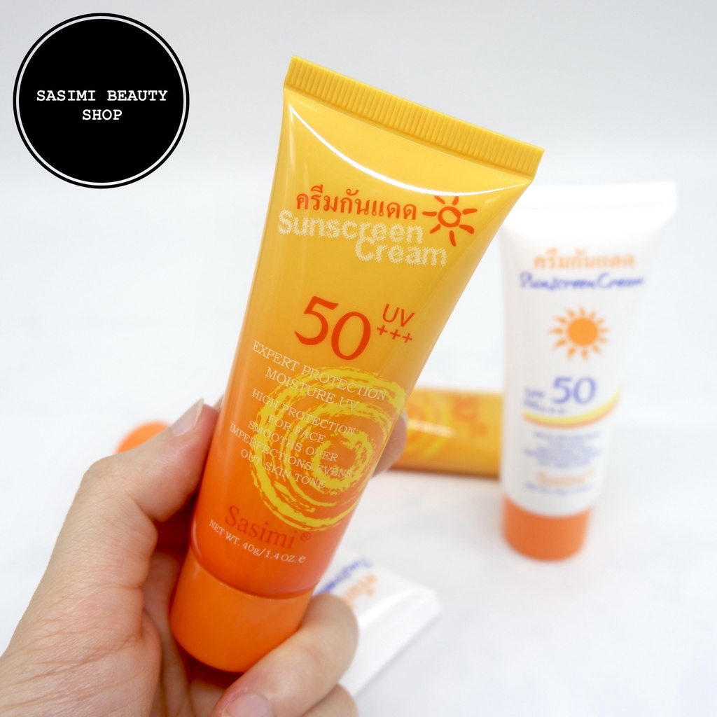 SASIMI Sunscreen Cream ครีมกันแดด SPF50PA - sasimi_beauty - ThaiPick