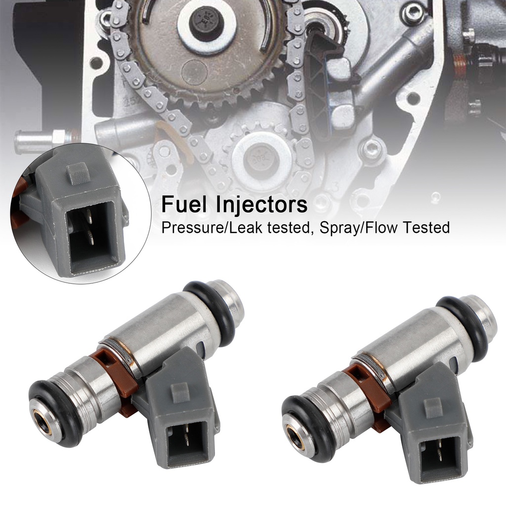 หัวฉีดน้ํามันเชื้อเพลิง สําหรับ Dyna FLH FLT 2001-2010 IWP162 2 ชิ้น ...