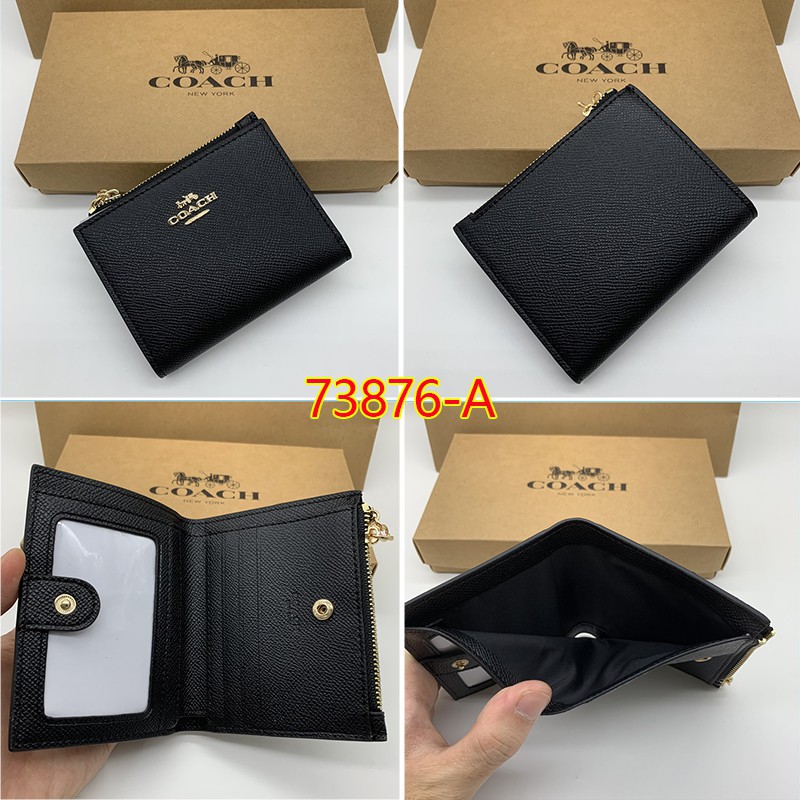Coach แท้ F78002 F73876 /กระเป๋าสตางค์ผู้หญิง/กระเป๋าตัง /แพ็คเกจการ์ด ...
