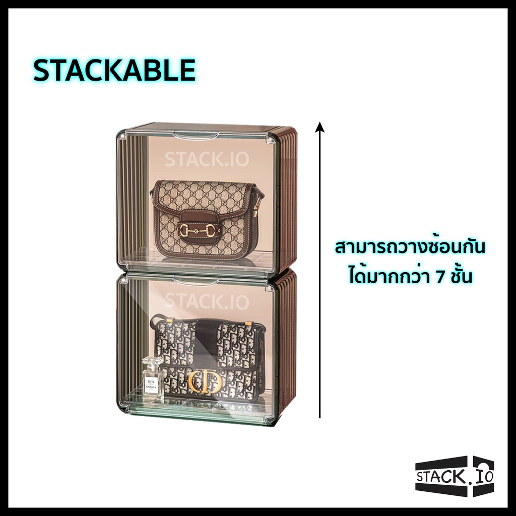 พร้อมส่ง STACK.IO Original Bag Storage - กล่องเก็บกระเป๋าแบรนด์เนม ...