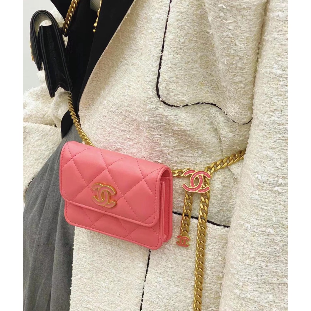 100% European Authentic CHANEL 22P Spring/Summer Collection Lambskin ...