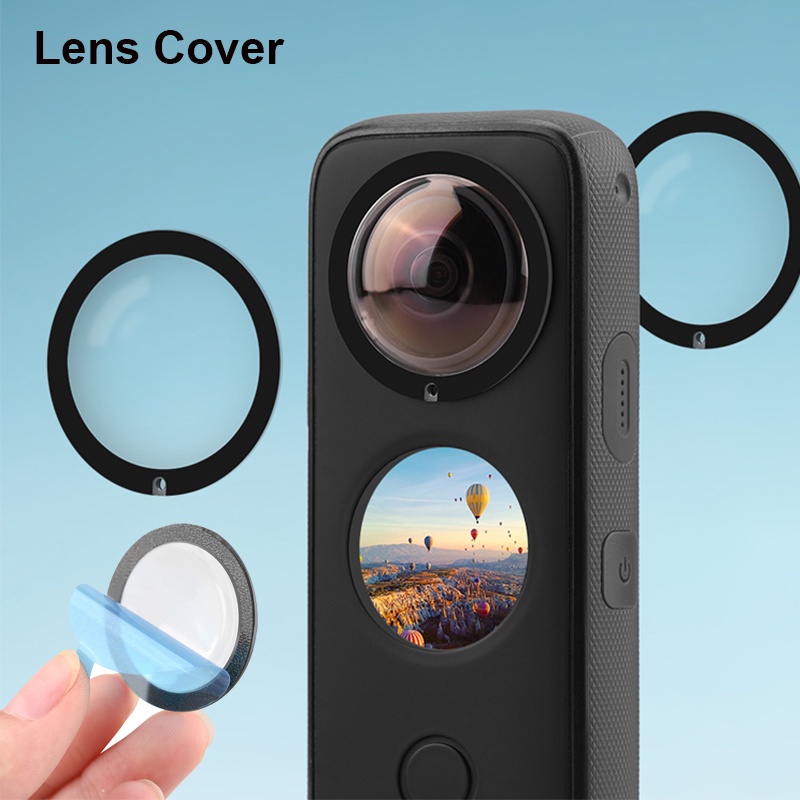 กรณีกล้องLens Cover For Insta360 ONE X2 Lens Guard Cap Body Cover ...