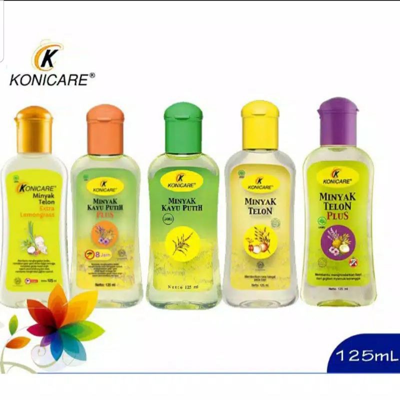 Konicare น้ํามันเทลอนสีเหลือง ม่วง ขาว Eucalyptus พลัส เลม่อนหญ้า 125 ...