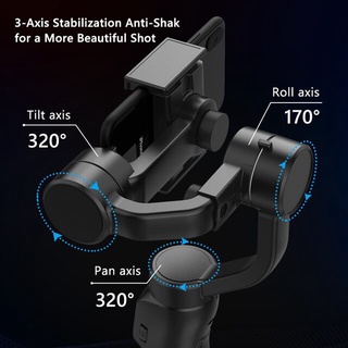 New🔥F8 3แกน Gimbal Stabilizer L08 สำหรับผู้ถือโทรศัพท์วิดีโอบันทึกสำหรับ Phone Stabilizer ...