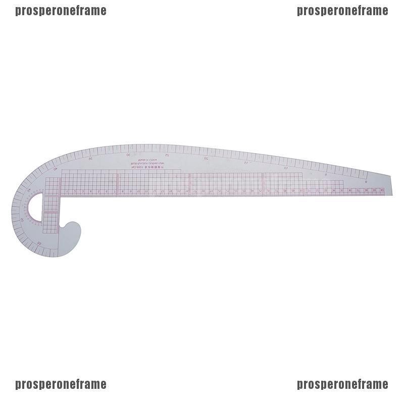Plastic Curve Metric Sewing Ruler 360 Degree Bend Set Grading Ccurve Ru ...