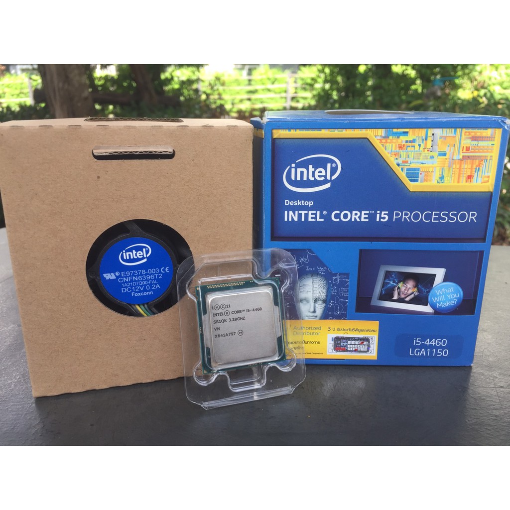 CPU INTEL 1150 CORE I5-4460 3.2 GHZ กล่อง พัดลม สภาพ 98 ...
