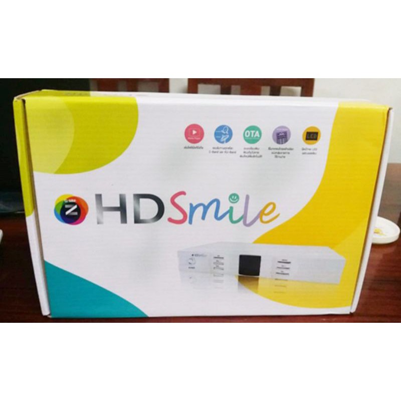[ฟรี! เสา USB WI-FI] GMM Z HD Smile Plus กล่องรับสัญญาณดาวเทียม - gmmz_official - ThaiPick
