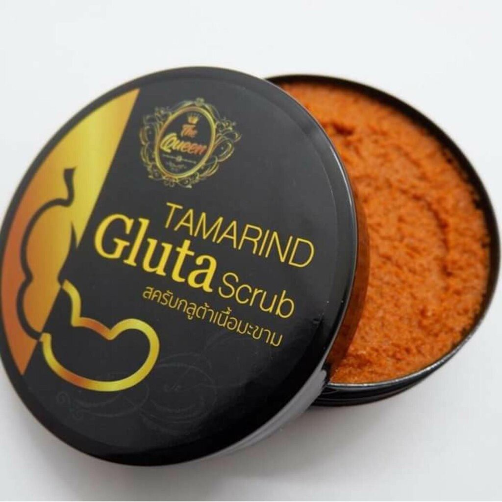 The Queen Tamarind Gluta Scrub 350g | Shopee Thailand