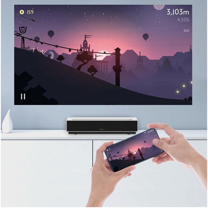 [New Version] Fengmi 4K Cinema Laser Projector 2500 ANSI Lumens 150 ...