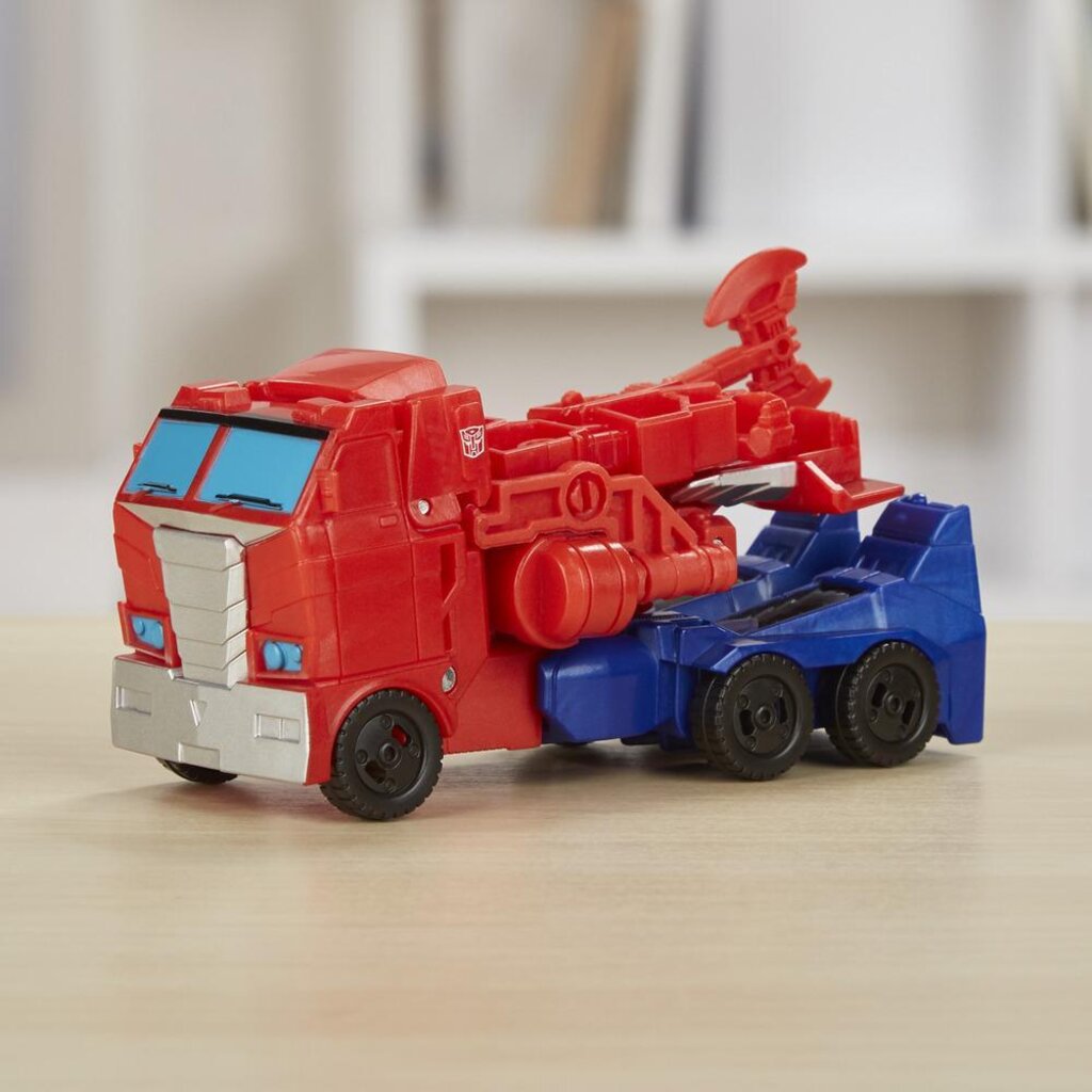 Transformers Cyberverse 1-Step Changer Optimus Prime Nach หุ่นยนต์ ออฟ ...