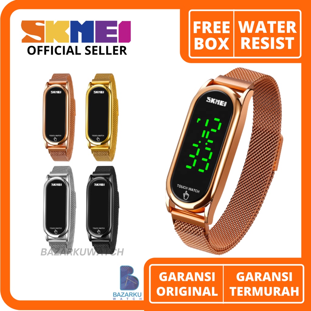 Skmei 1384 Skmei นาฬิกาข้อมือสปอร์ตสายยางสําหรับผู้ชาย - bazarkuwatch.th - ThaiPick