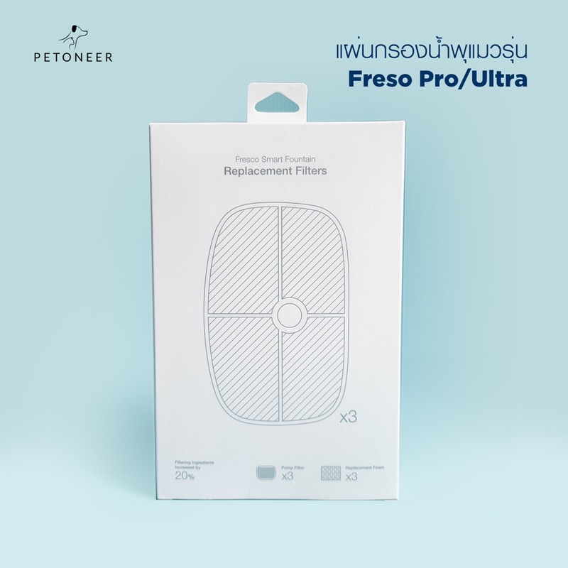 [พร้อมส่ง][COD] ใส้กรองน้ำ Petoneer Fresco Pro | Fresco Ultra - repubit ...