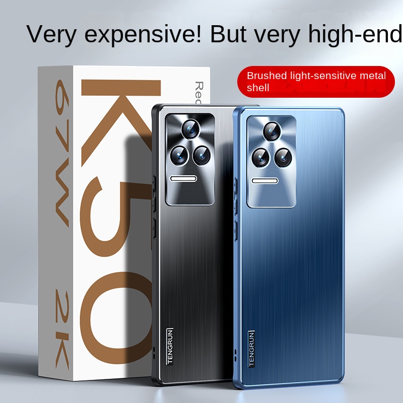 เคสโทรศัพท์มือถือ ขอบสเตนเลส กันกระแทก สําหรับ Xiaomi Redmi K50 Pro - nash8696.th - ThaiPick