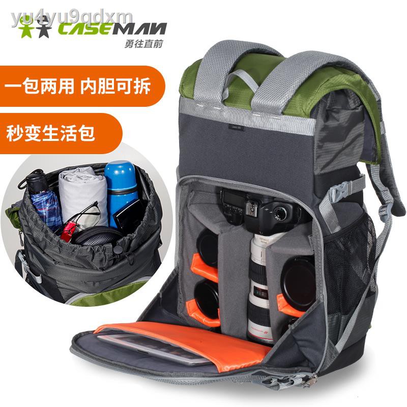 กระเป๋ากล้องcaseman SLR camera bag men and women backpack Canon Sony ...