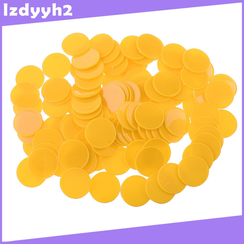 ღSuperfeel 25mm Opaque Plastic Board Game Counters for Numeracy ...