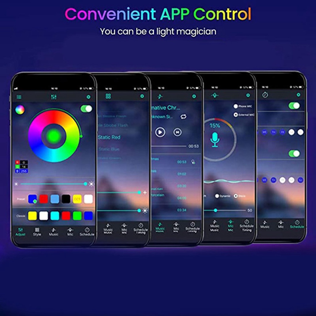 สายไฟ Led 5050 มีความยืดหยุ่นสําหรับตกแต่งบ้าน - chuangtfx03.th - ThaiPick