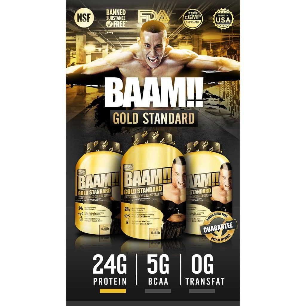BAAM!! GOLD WHEY PROTEIN ขนาด 5 LB หรือ 2.27 กิโลกรัม - ap_healthy ...