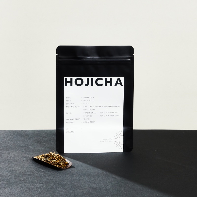 HOUJICHA-TEA LEAF by grow tea.studio 30 g | Shopee Thailand