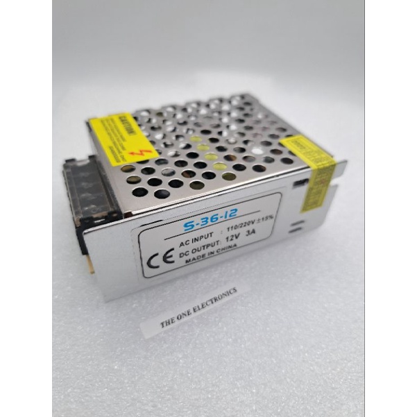power supply s-36-12 input 110/220v output 12v 3a | Shopee Thailand