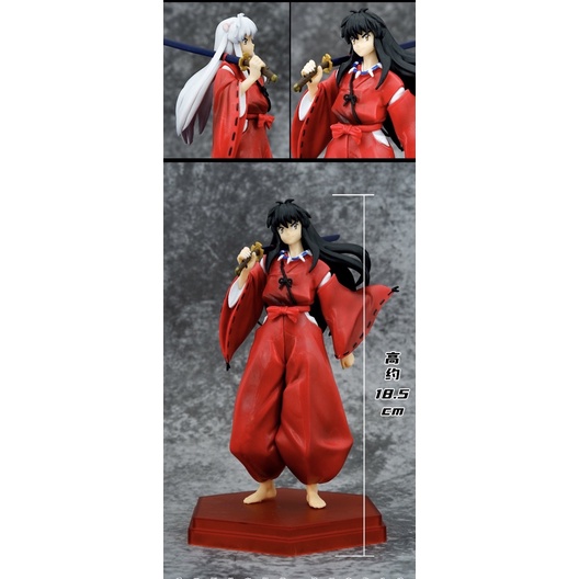 โมเดล อินุยาฉะ เทพอสูรจิ้งจอกเงิน Inuyasha มี 4 แบบ ขนาด 9-14 ซม. ...