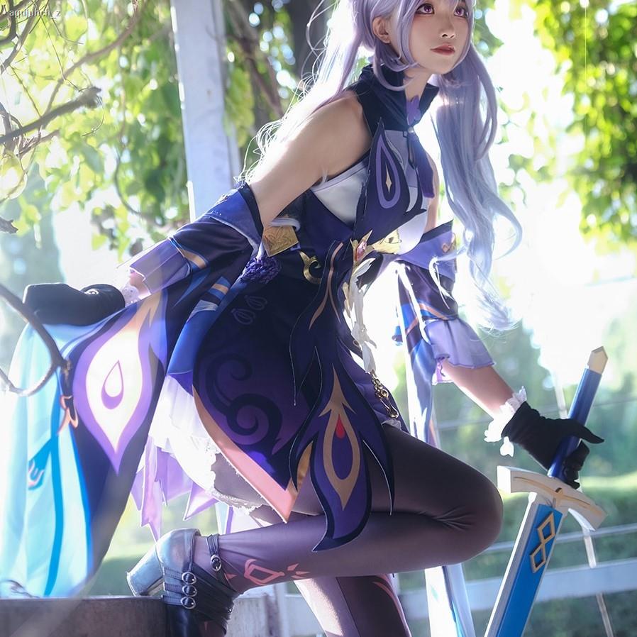 เตรียมจัดส่งYuanshen cos ชุดเริ่มต้น 5 star แกะสลัก clear ชุดเกมสาว ...